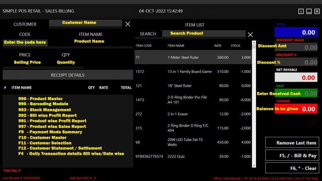 SimplePos Billing Software + Thermal Printer Combo offer with Lifetime Validity (For NonGST ...