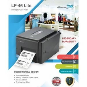 TVS LP 46 Lite Barcode Label Printer - POS Market Online